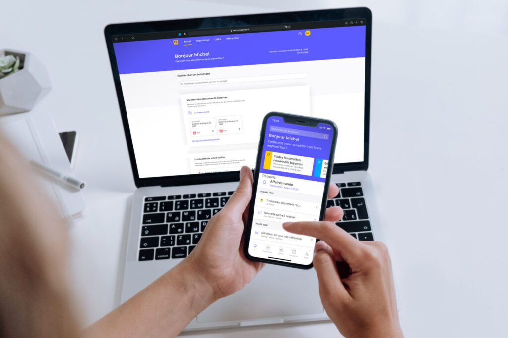 Coffre-fort numérique professionnel - Digiposte pour les entreprises